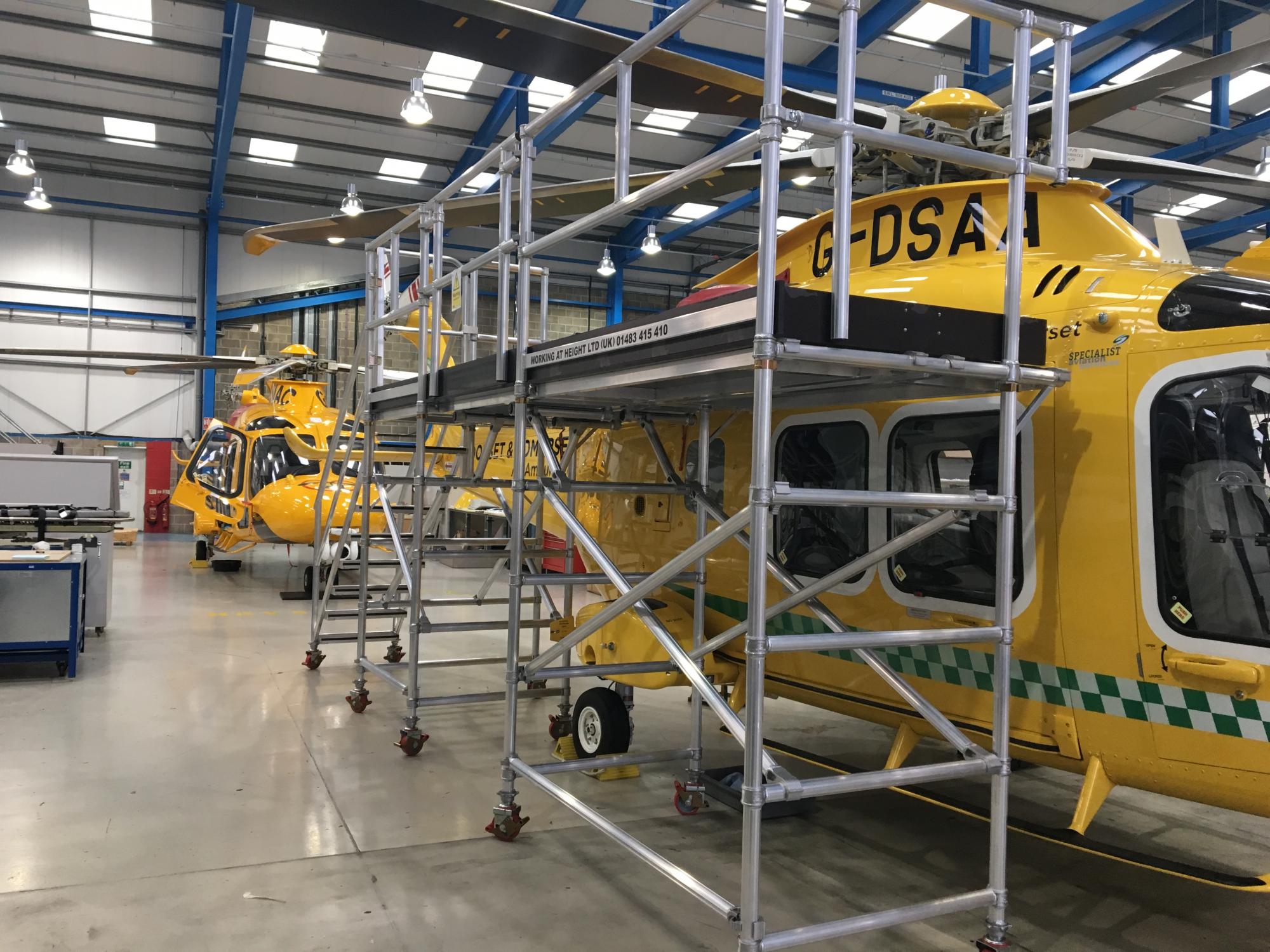 Bespoke Helicopter Access Platforms - Working at Height