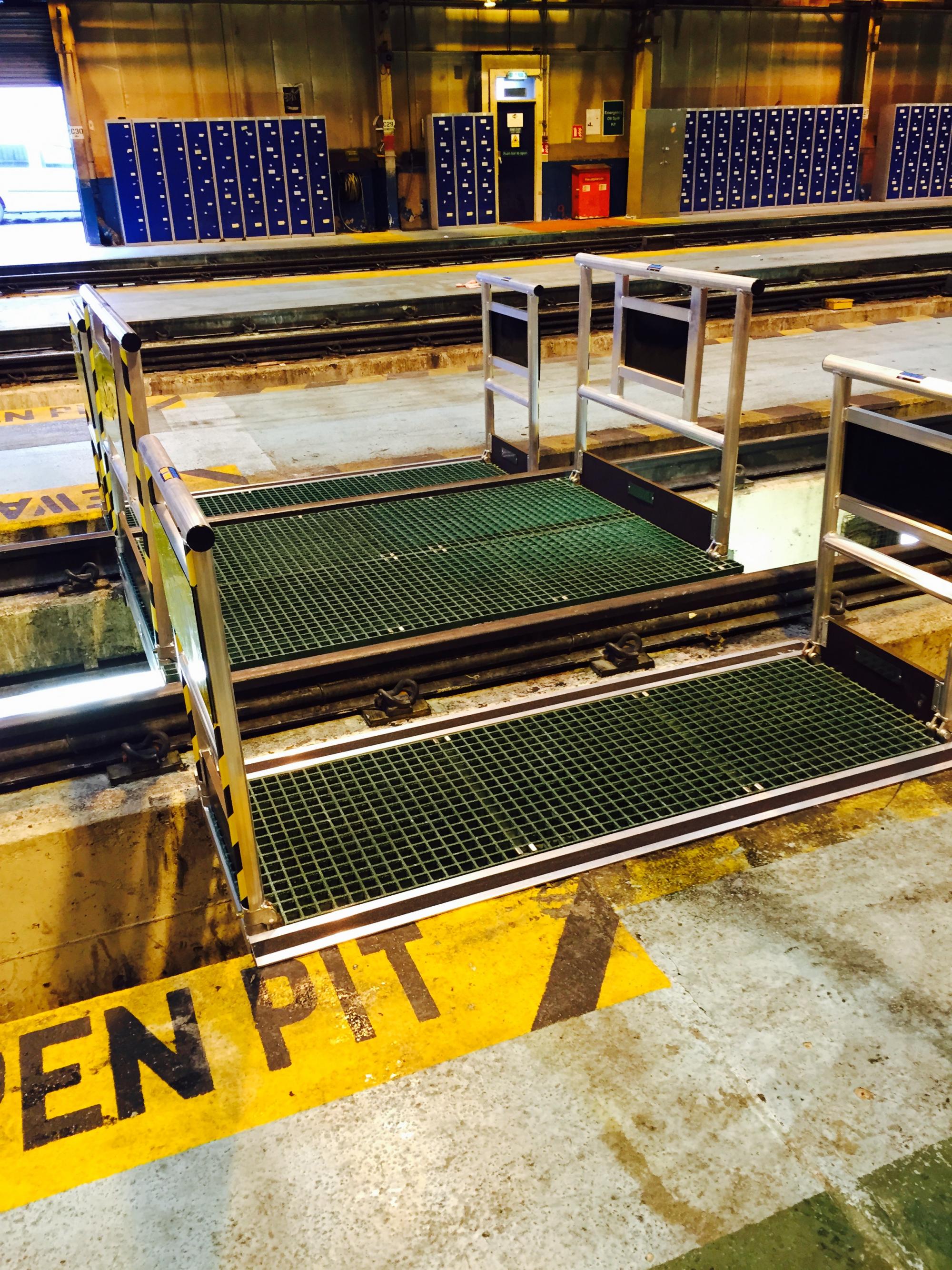 Rail Pit Boards - With a Difference | Working at Height