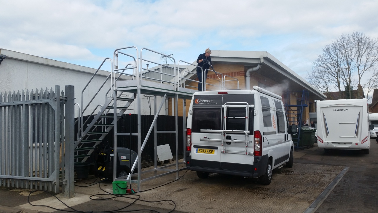 Motorhome and Caravan Access | Working at Height