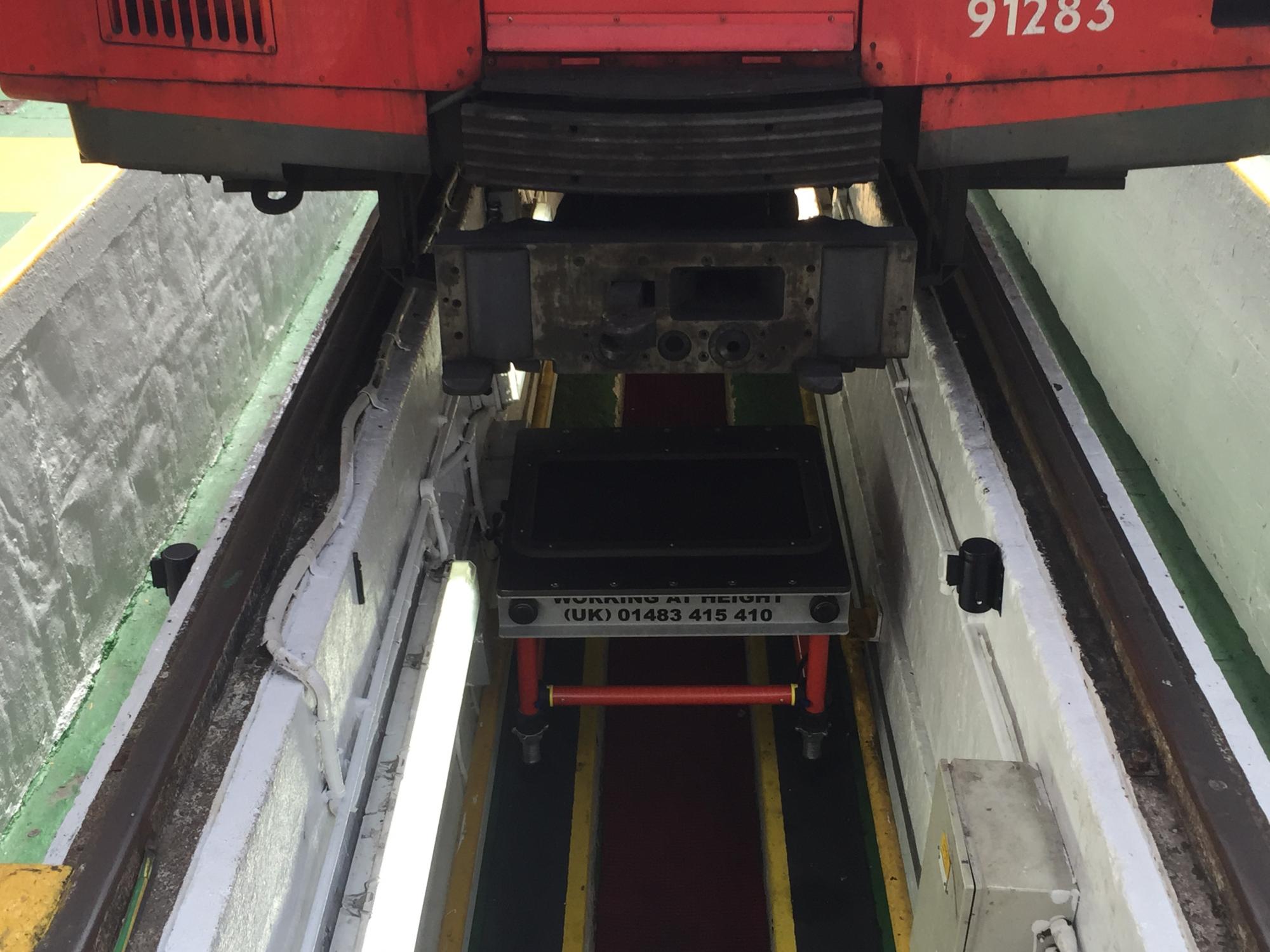 Bespoke Train Pit Boards - Working at Height