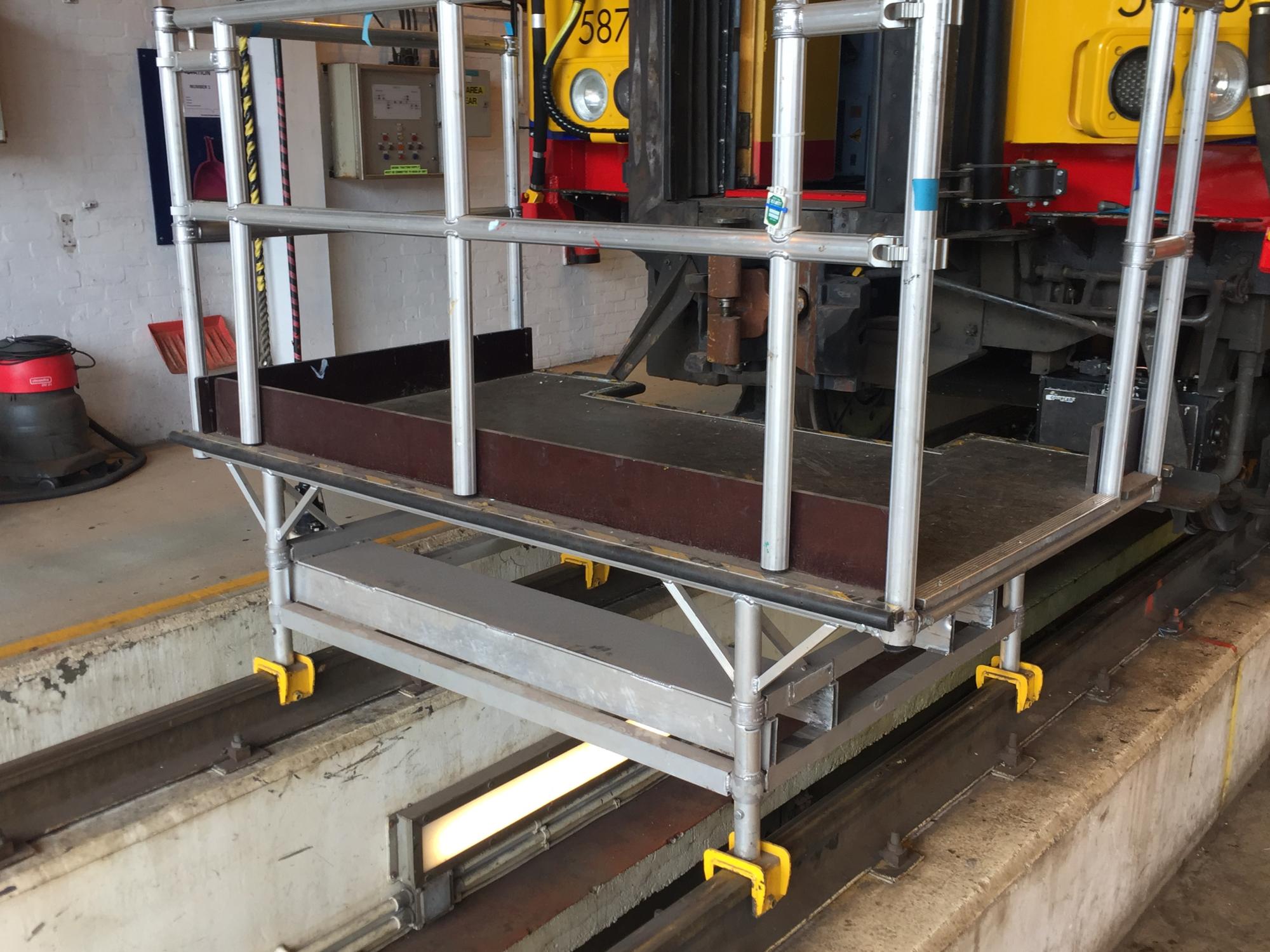 Bespoke Train Window Access Platforms | Working at Height