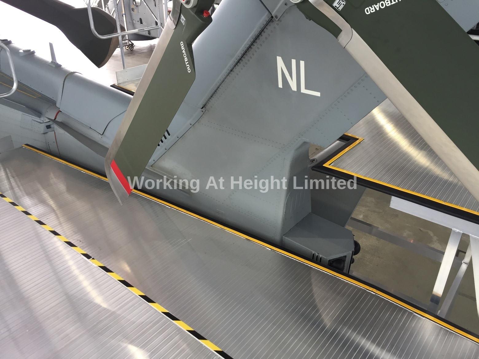 Merlin Helicopter Tail Dock | Working at Height