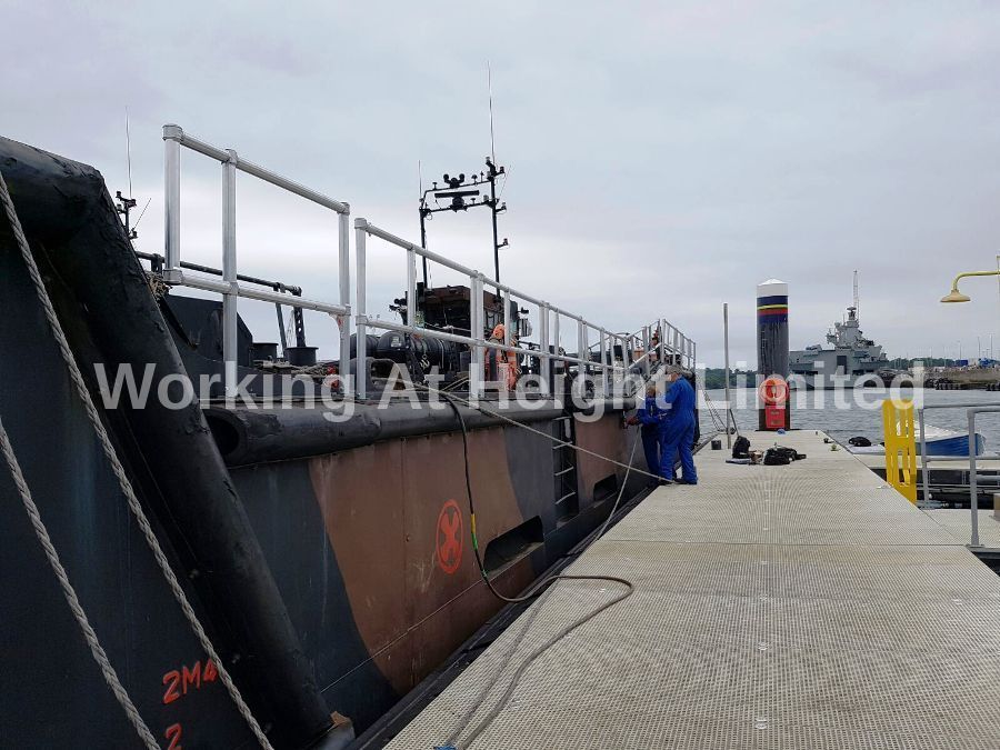 Temporary Guardrails for Leading Edge Protection | Working at Height