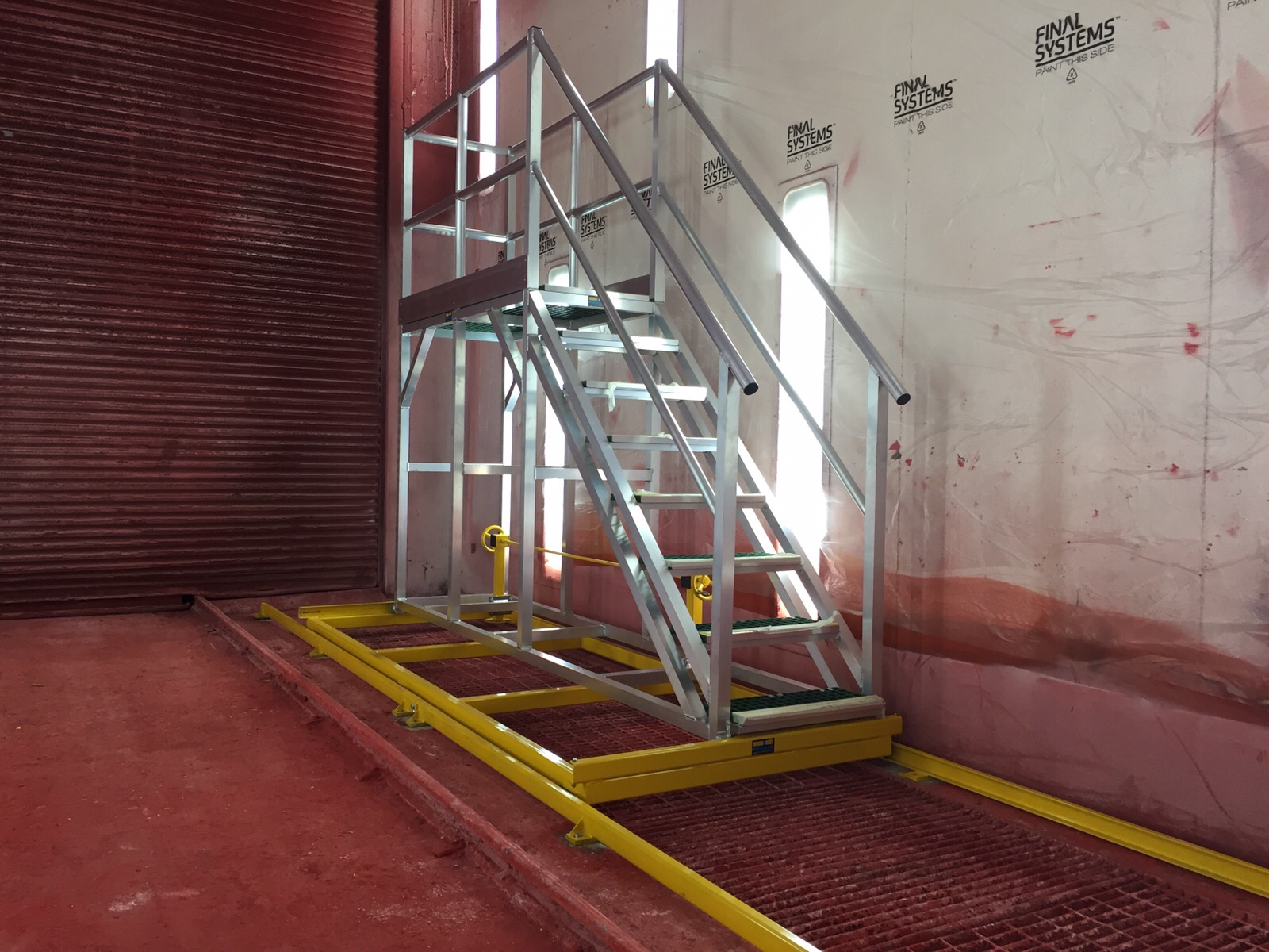 Paint Shop Access Platform | Working at Height