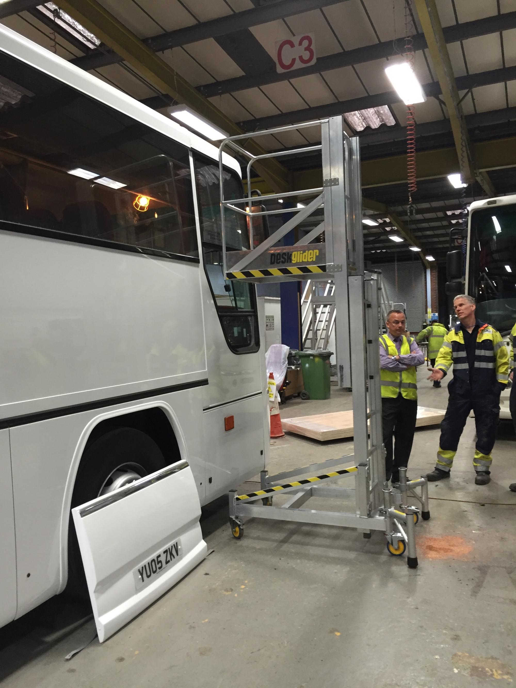 Bus and Coach Access Platforms | Working at Height