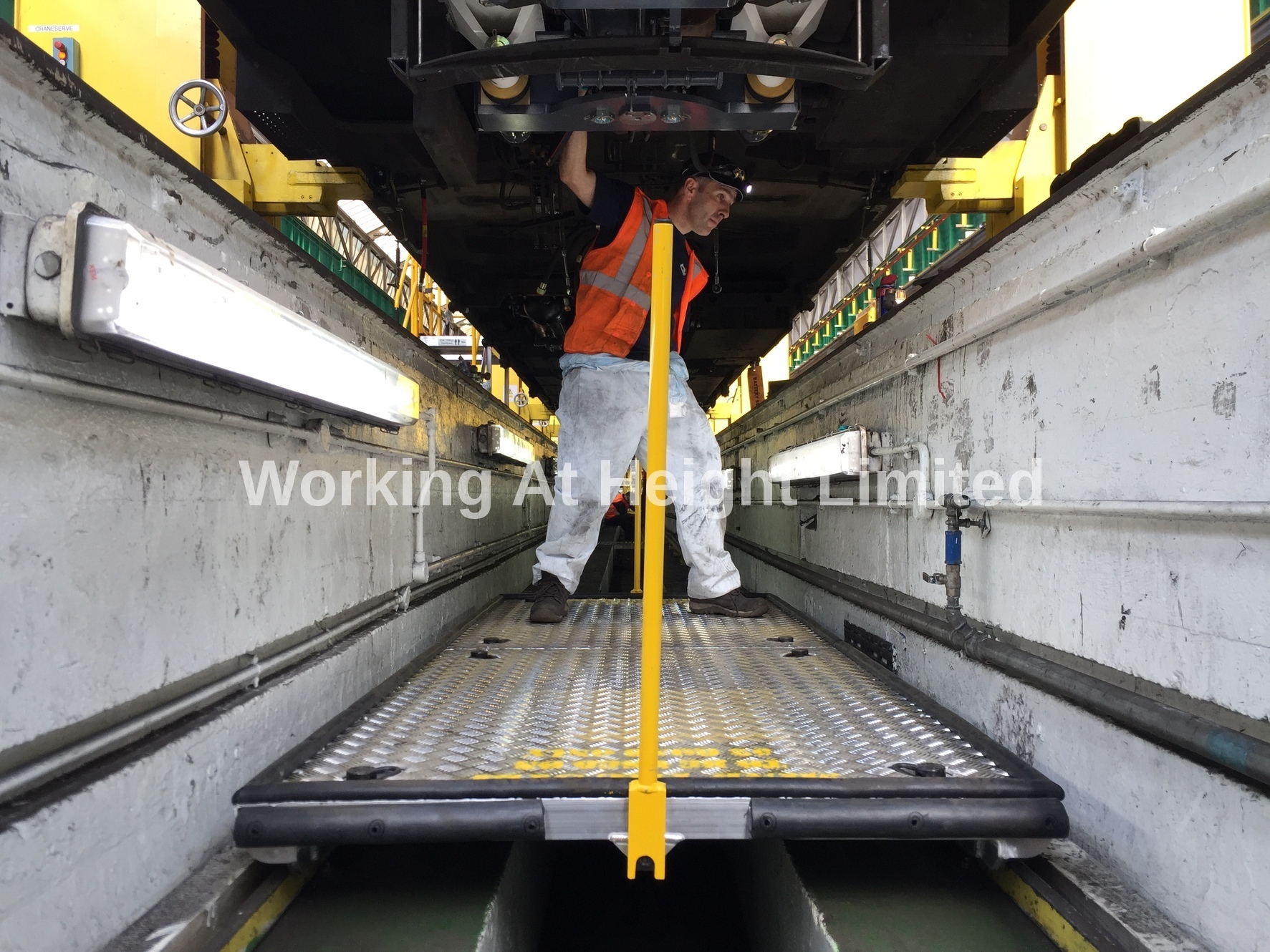 Track Mounted Rail Pit Board | Working at Height
