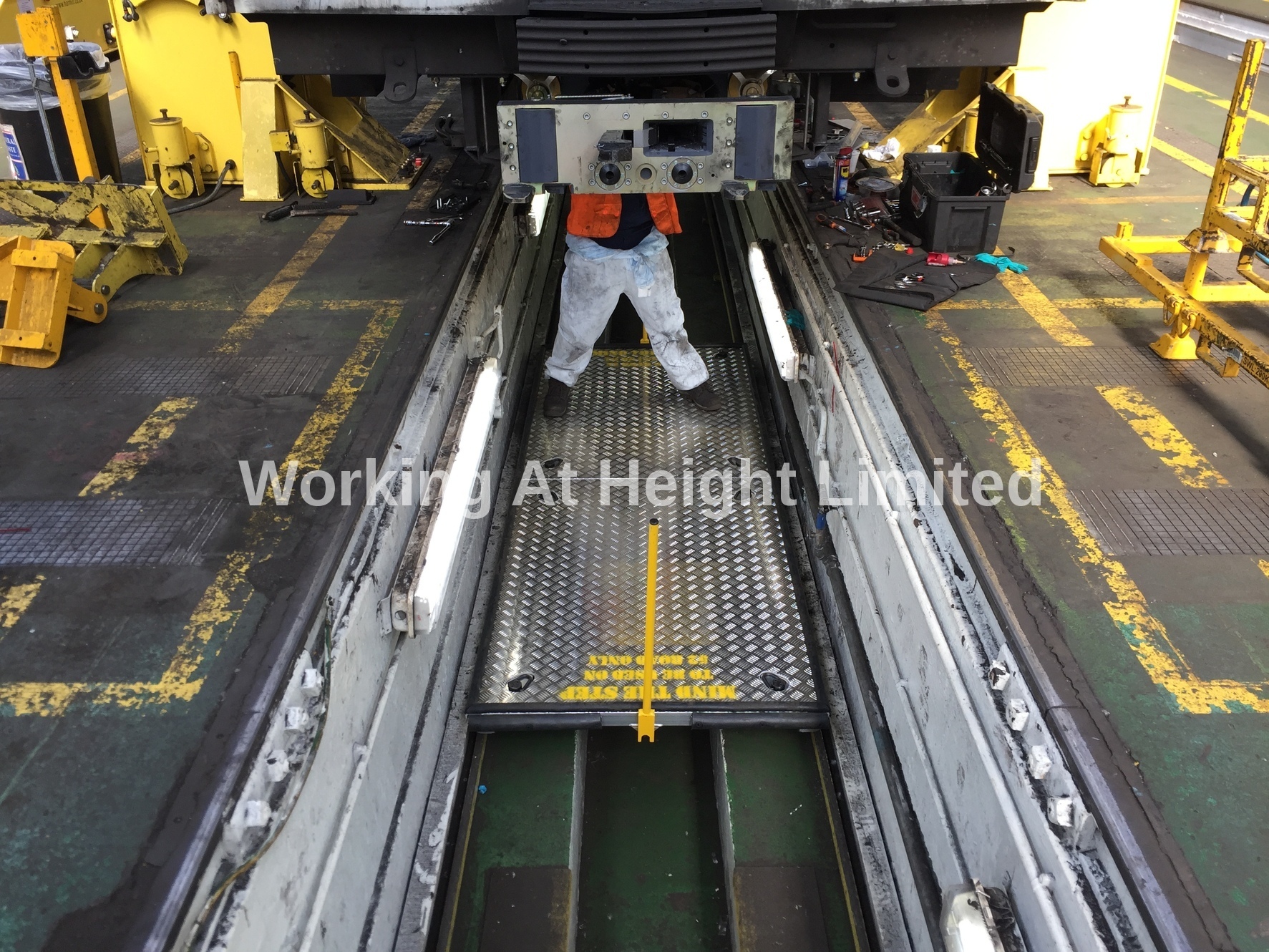 Track Mounted Rail Pit Board | Working at Height