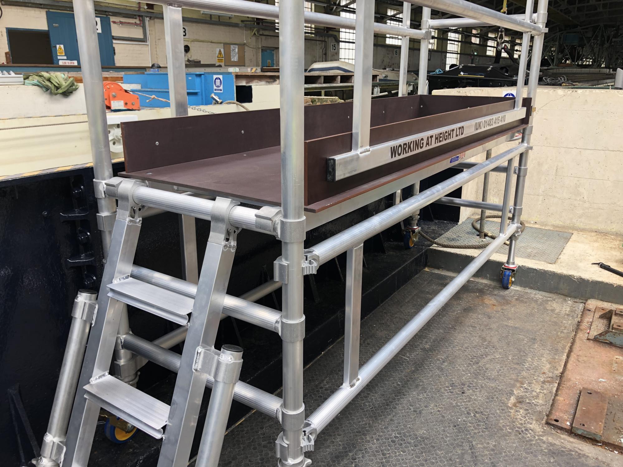 Test Tank Access Platforms | Working at Height