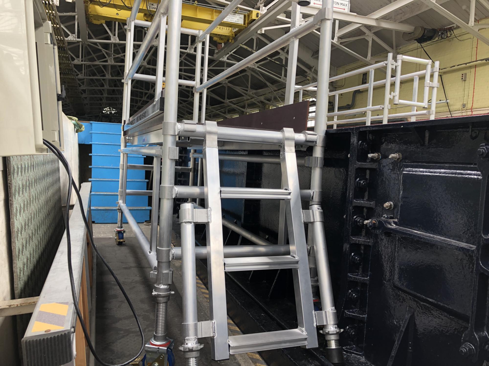 Test Tank Access Platforms | Working at Height