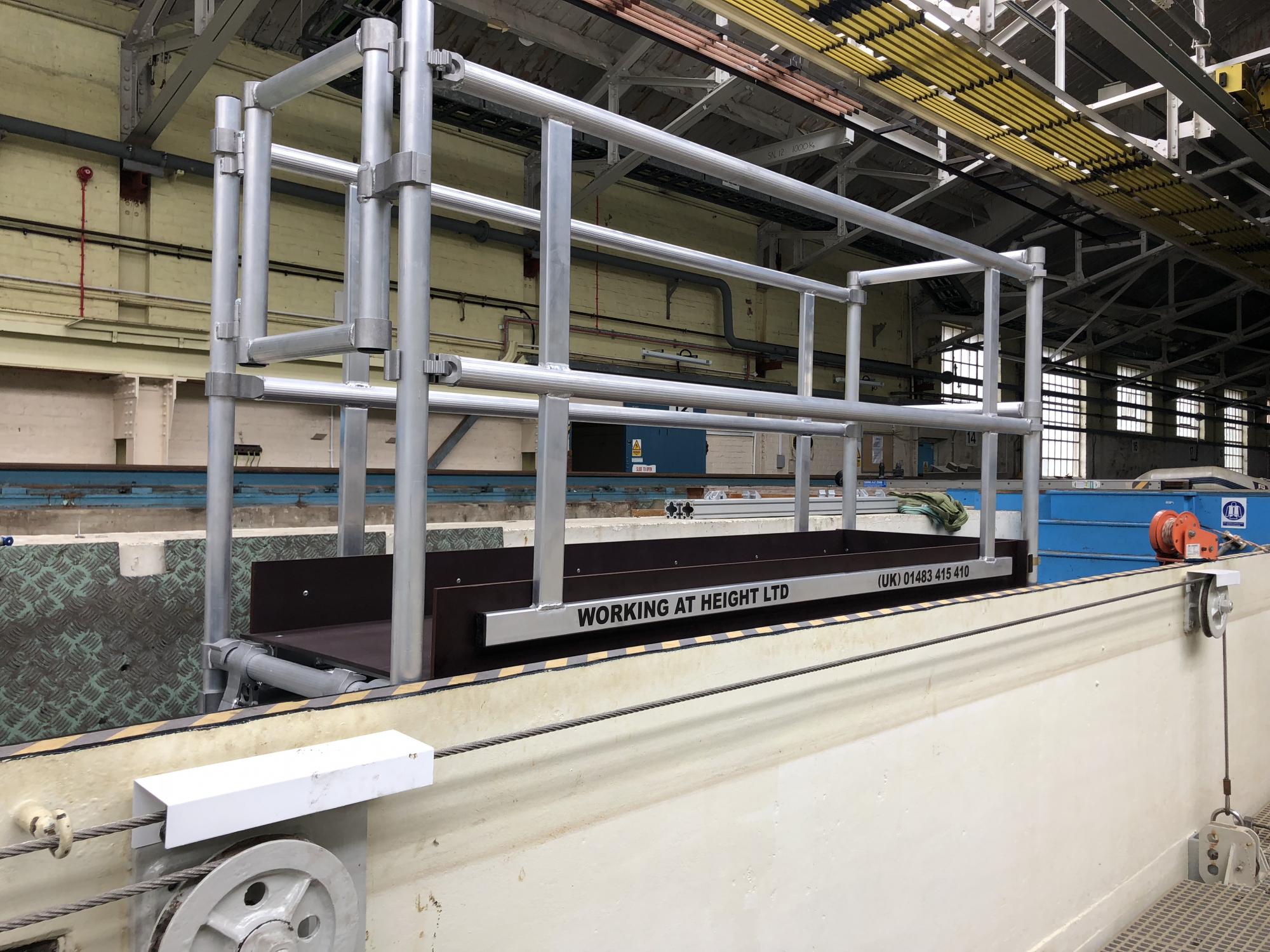 Test Tank Access Platforms | Working at Height