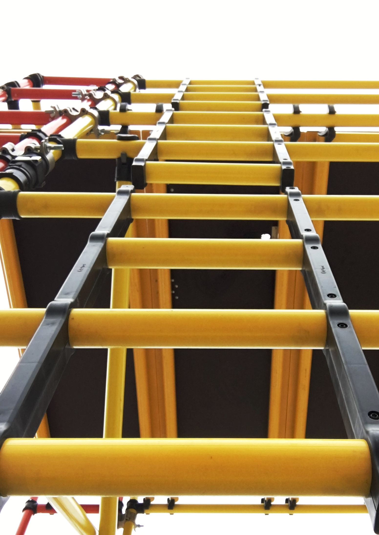 Track – Rail mounted insulated fibreglass cantilevered access tower ...