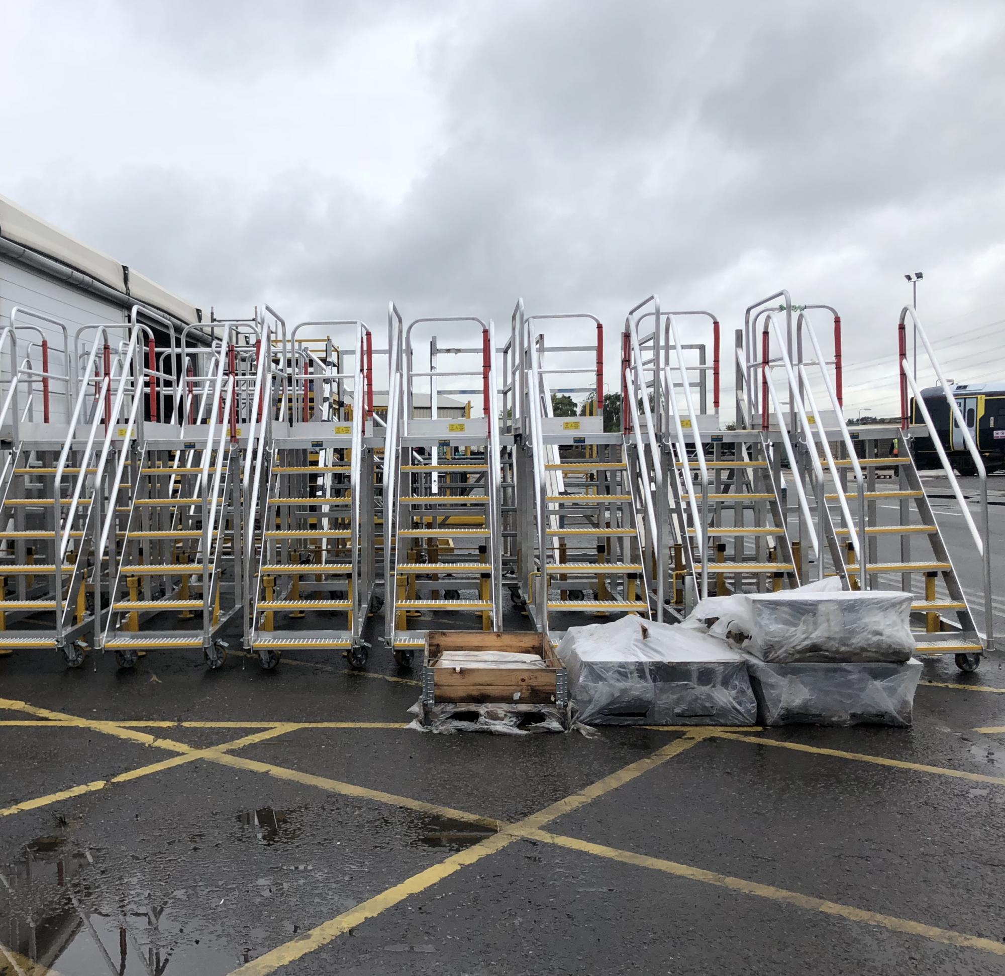 Bespoke Train Access Platforms | Working at Height