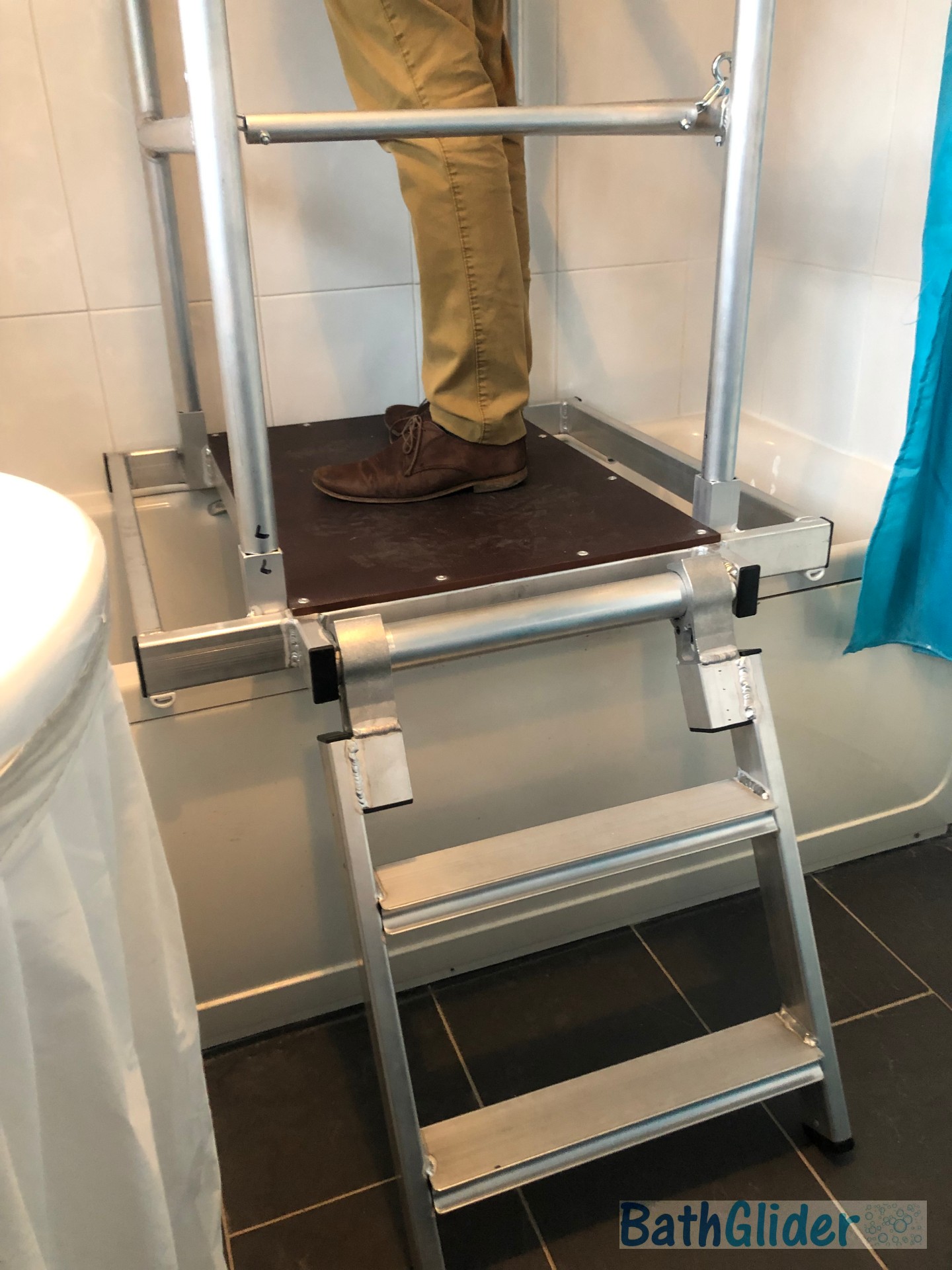 BathGlider – The over bath access platform | Working at Height