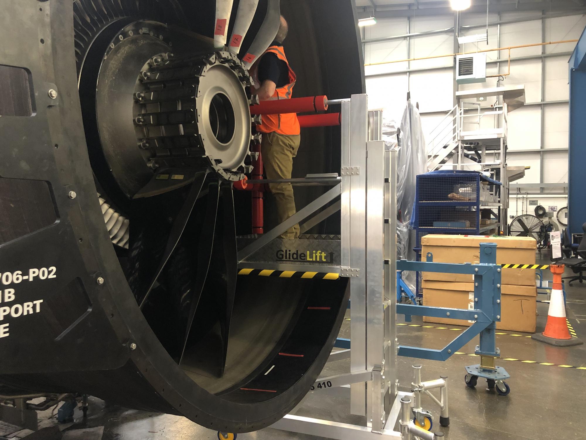 Aircraft Fan Case Access Platform | Working at Height