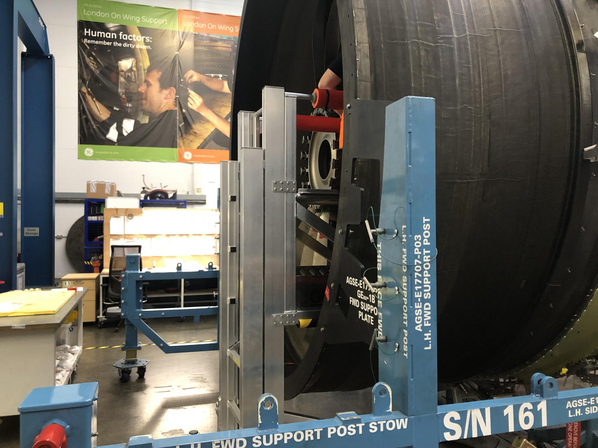 Aircraft Fan Case Access Platform | Working at Height