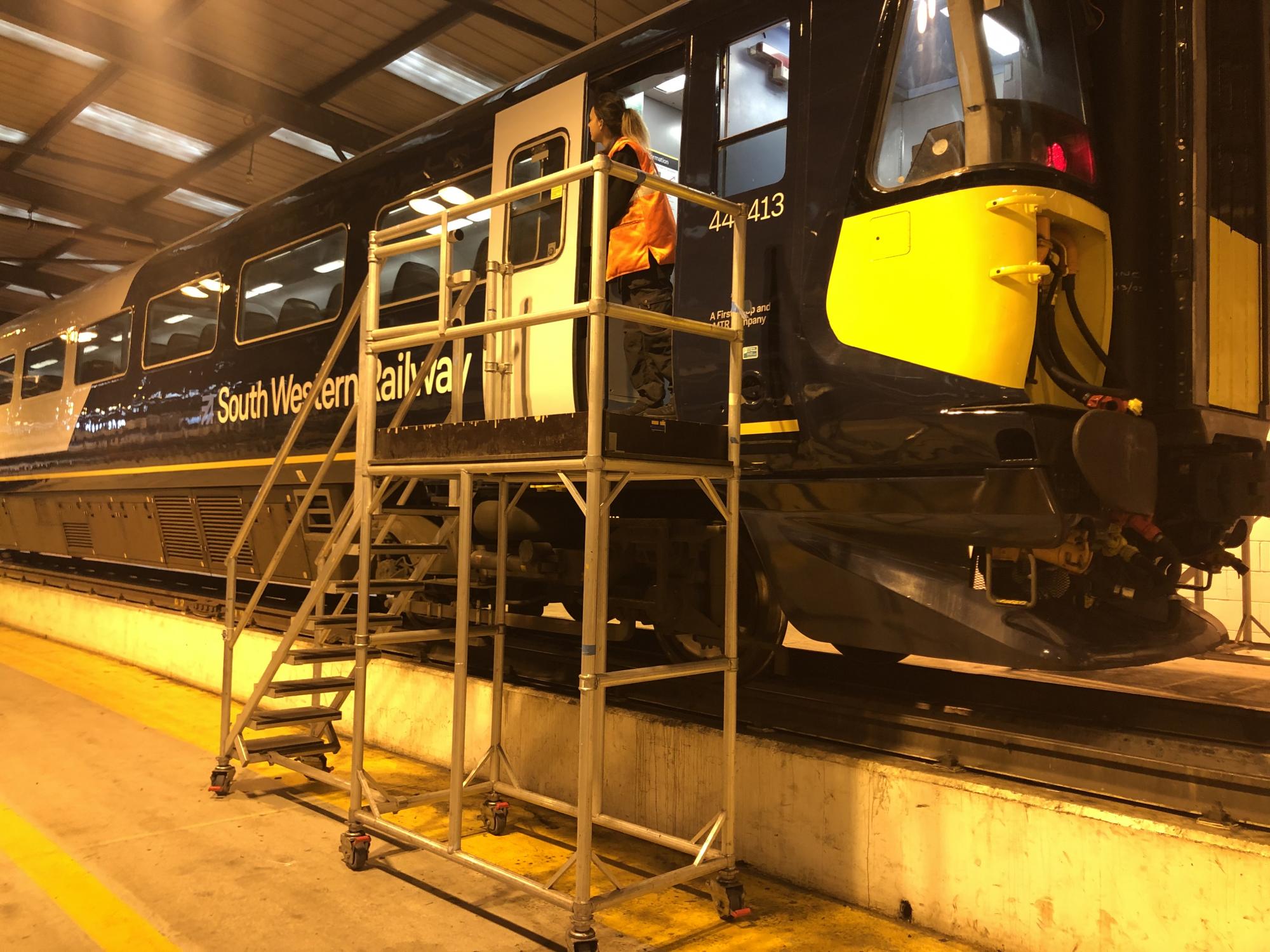 Train Maintenance Access Platforms | Working at Height