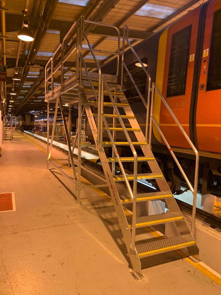 Train Roof Access Platforms and Gantries | Working at Height