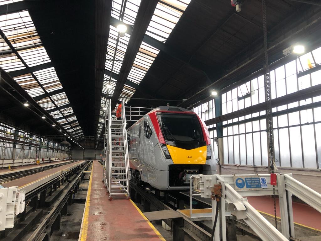 Train Roof Access Gantries and Platforms | Working at Height