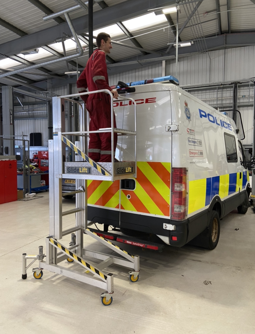 Glidelift Low Access Platform for Vehicle Maintenance | Working at Height