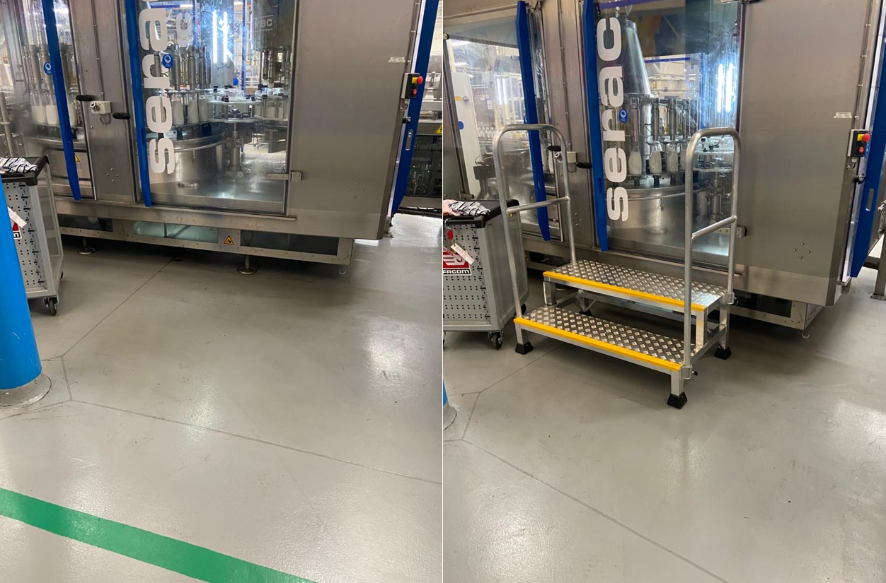 Production Facility Custom Built and Bespoke Access Platforms | Working ...