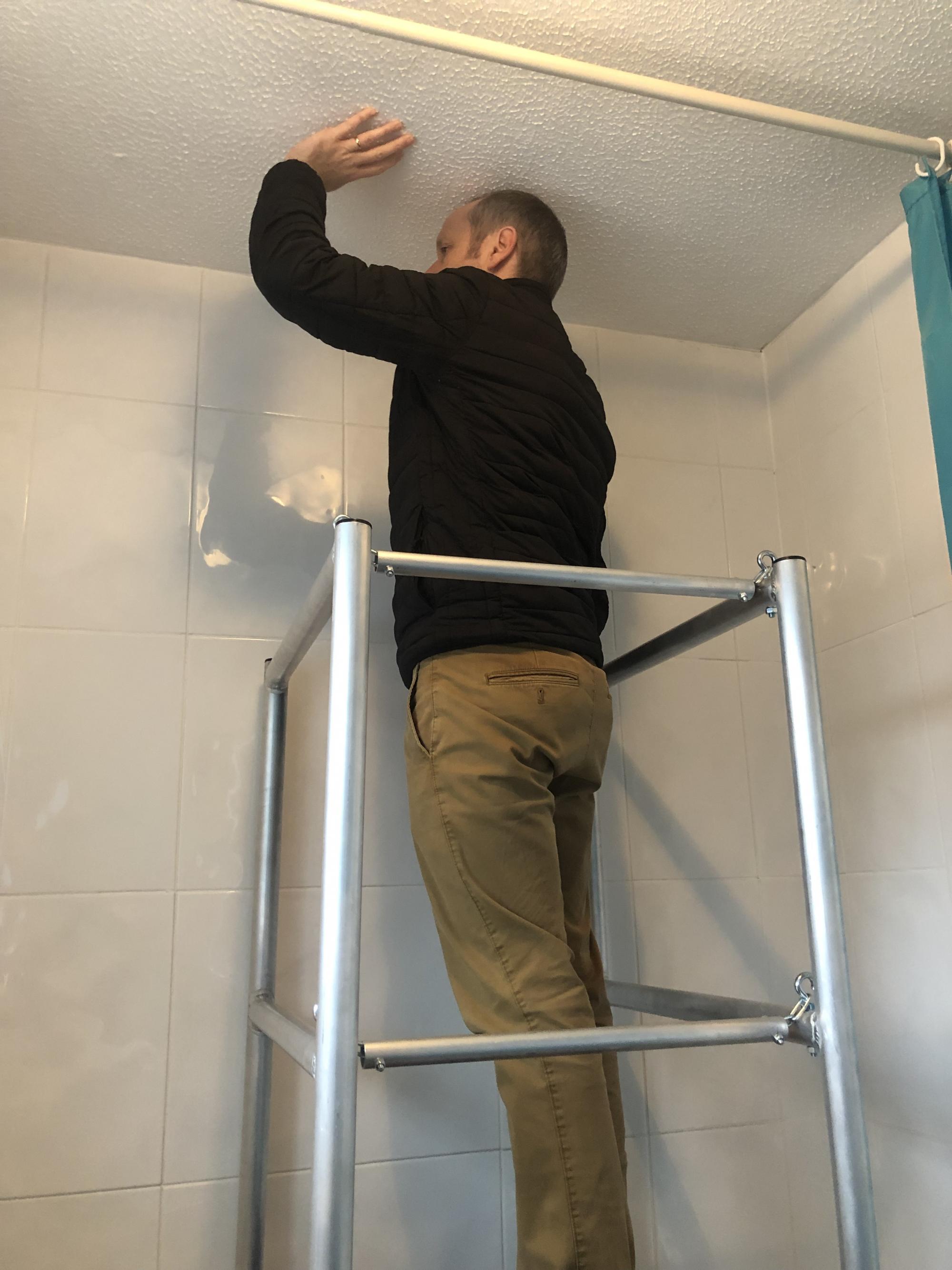 Over Bath Access Platform for Tiling and Plastering – ‘BathGlider ...