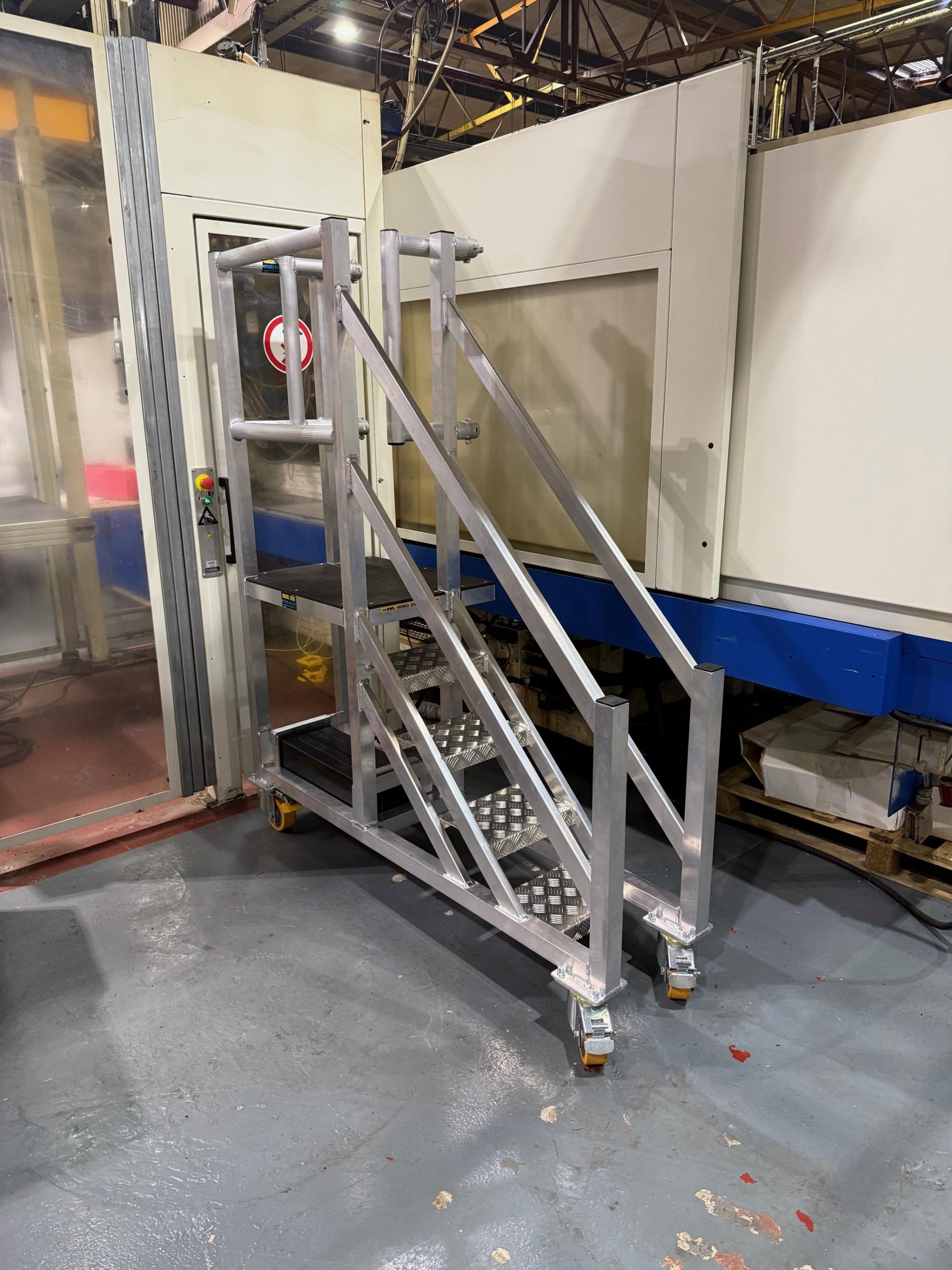 Custom made Work At Height Platforms for access in confined and narrow ...