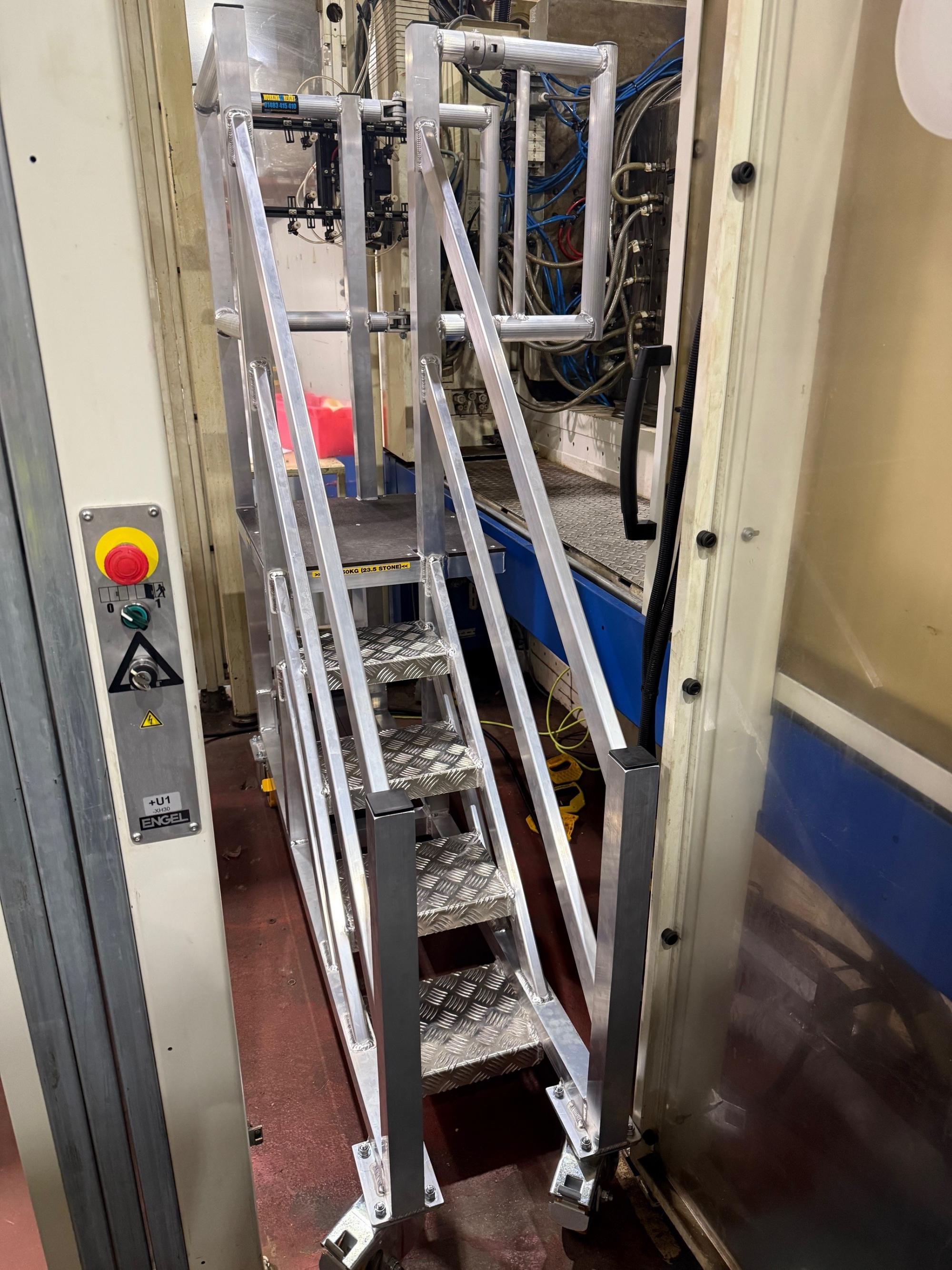 Custom made Work At Height Platforms for access in confined and narrow ...