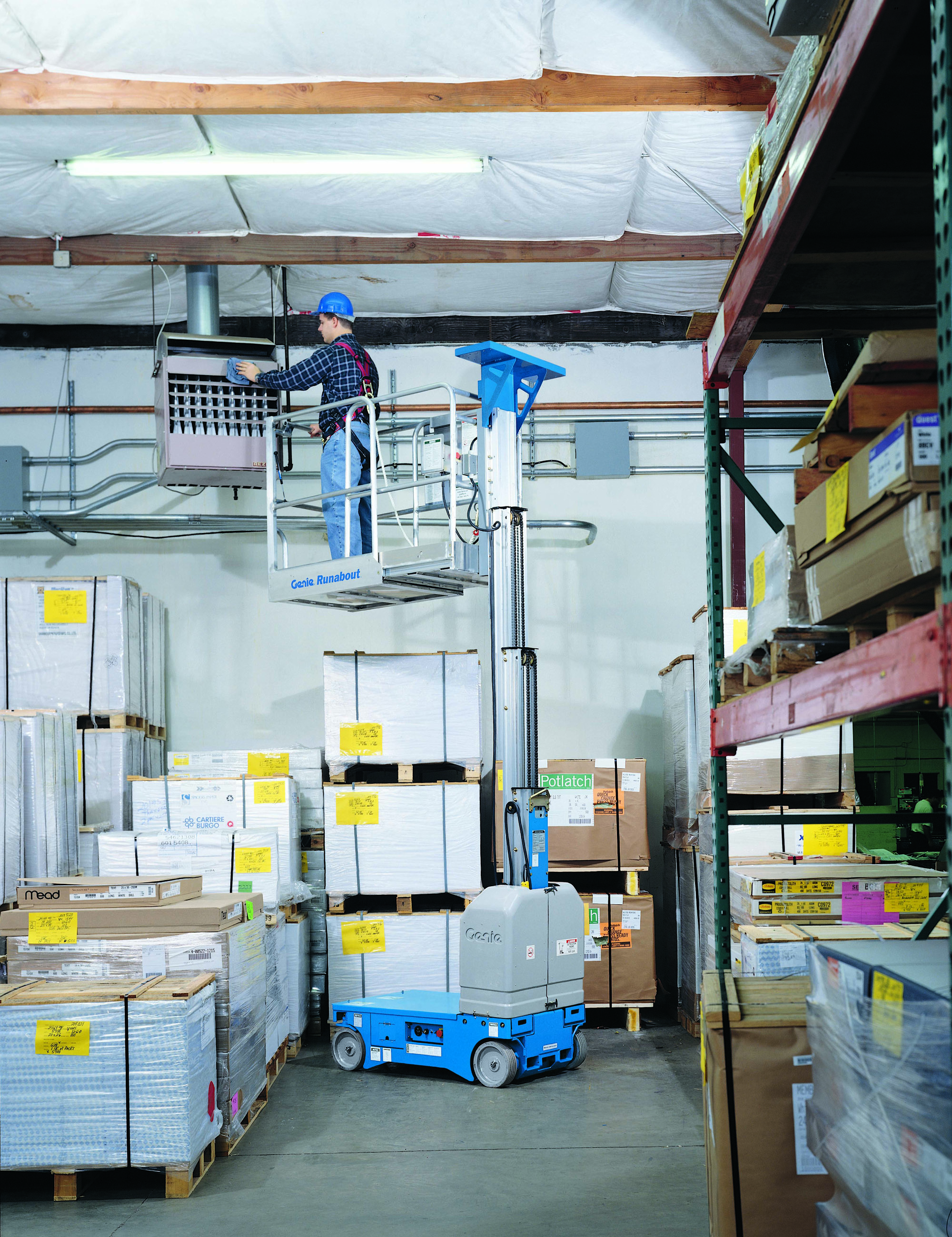 GENIE GR20 RUNABOUT Powered access Platform by Working at Height Ltd.