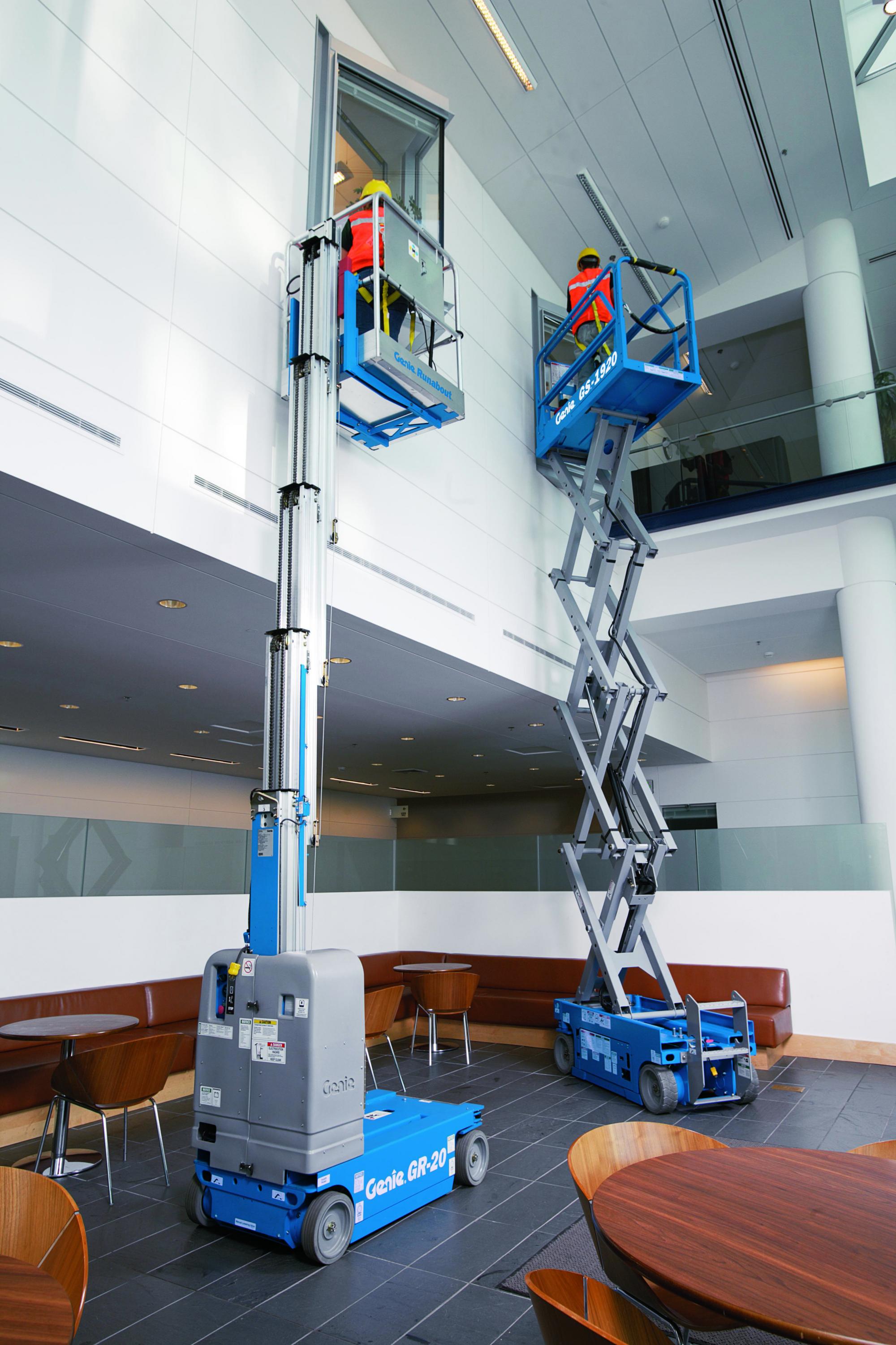 GENIE GR20 RUNABOUT Powered access Platform by Working at Height Ltd.